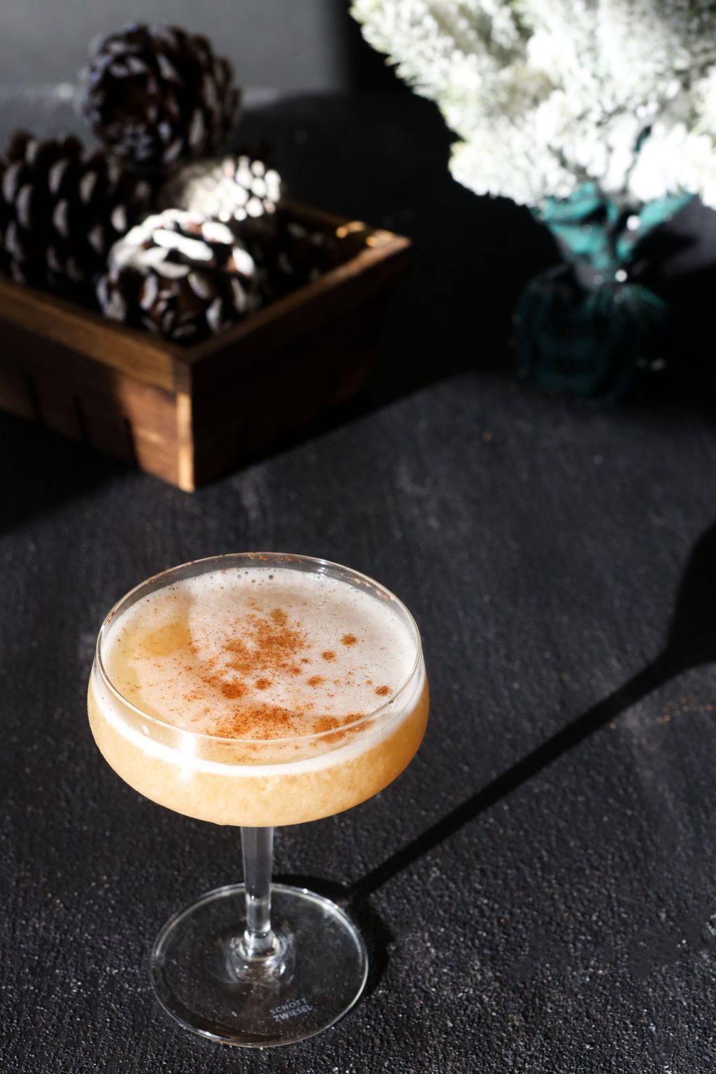 Gingerbread Whiskey Sour Cocktail - The Whole Smiths